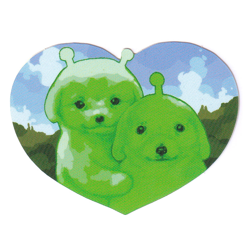 alien dogs sticker – rinihimme