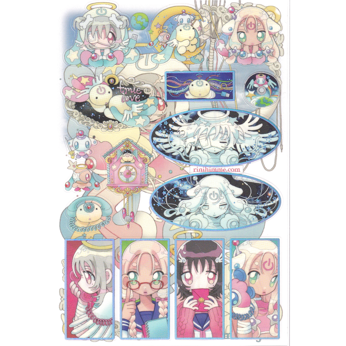 from me to you sticker sheet – rinihimme